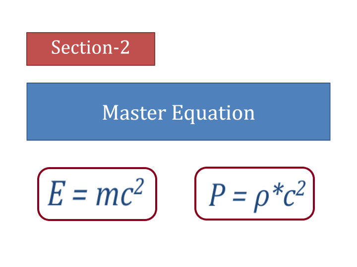 Master equation and O-ToE: | SRCEAP